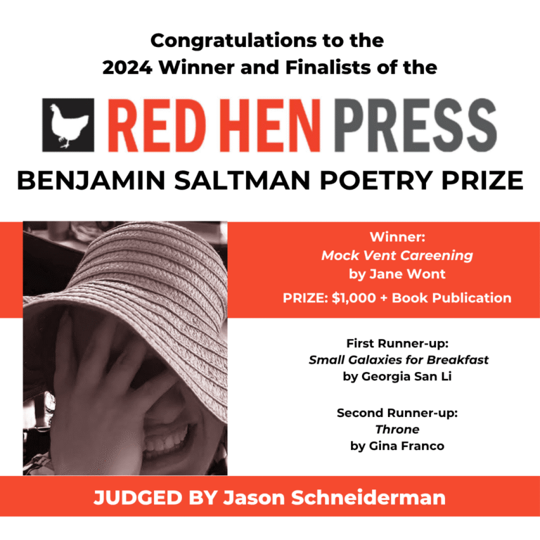 Benjamin Saltman Poetry Award - Red Hen Press